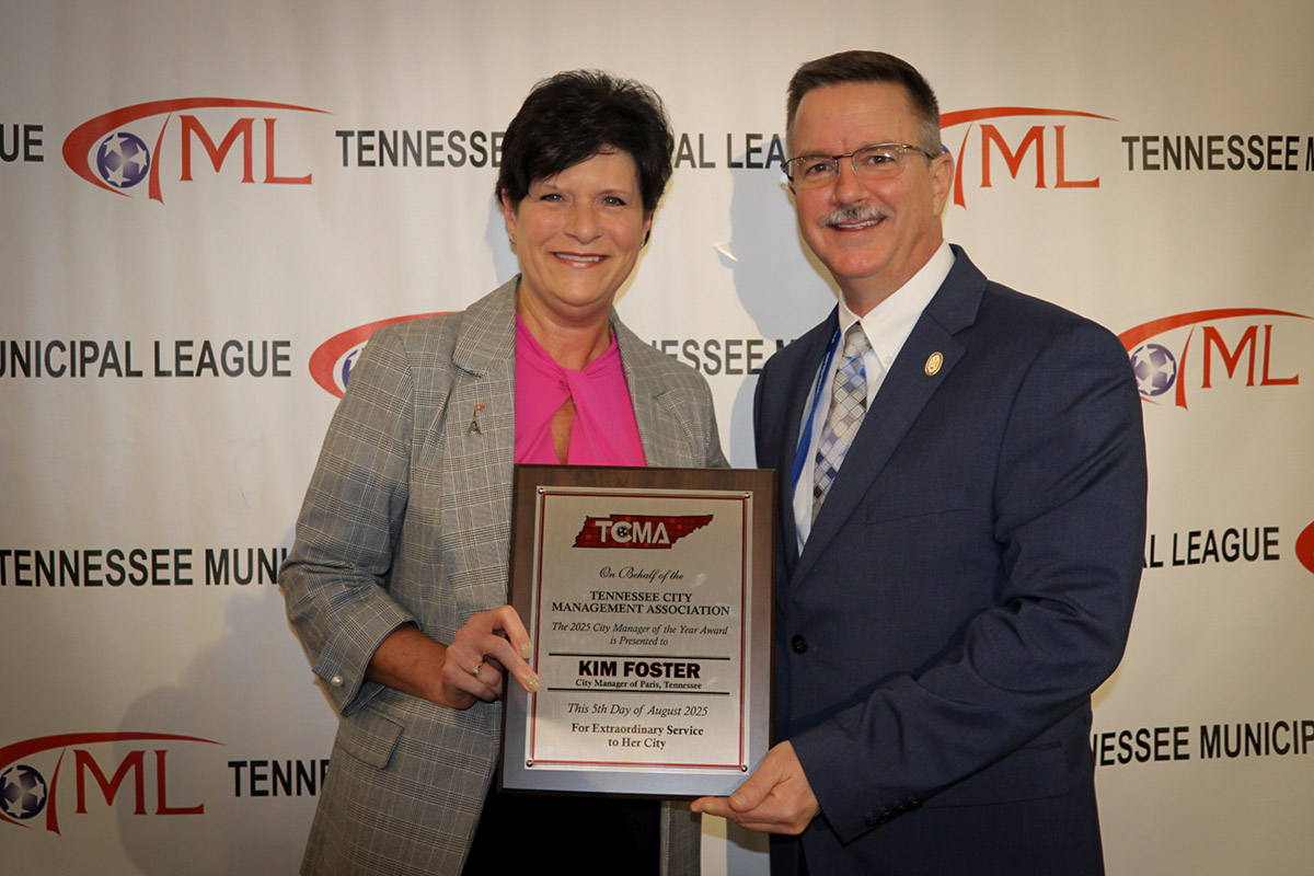 Paris' Kim Foster named TCMA City Manager of the Year | Tennessee Town ...