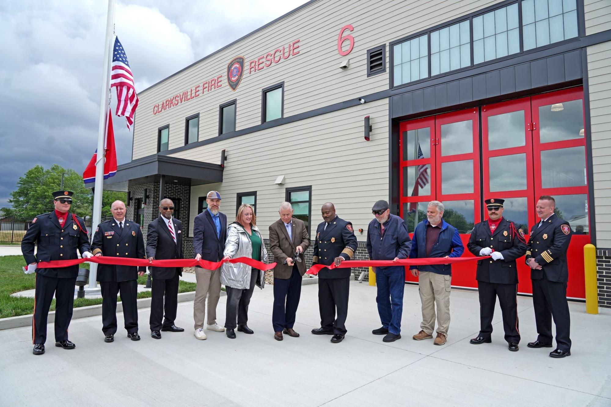 Clarksville cuts ribbon on new fire station | Tennessee Town & City ...