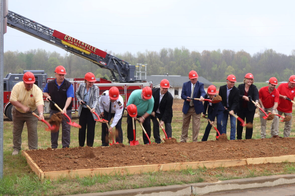 Collierville breaks ground on new fire station | Tennessee Town & City ...