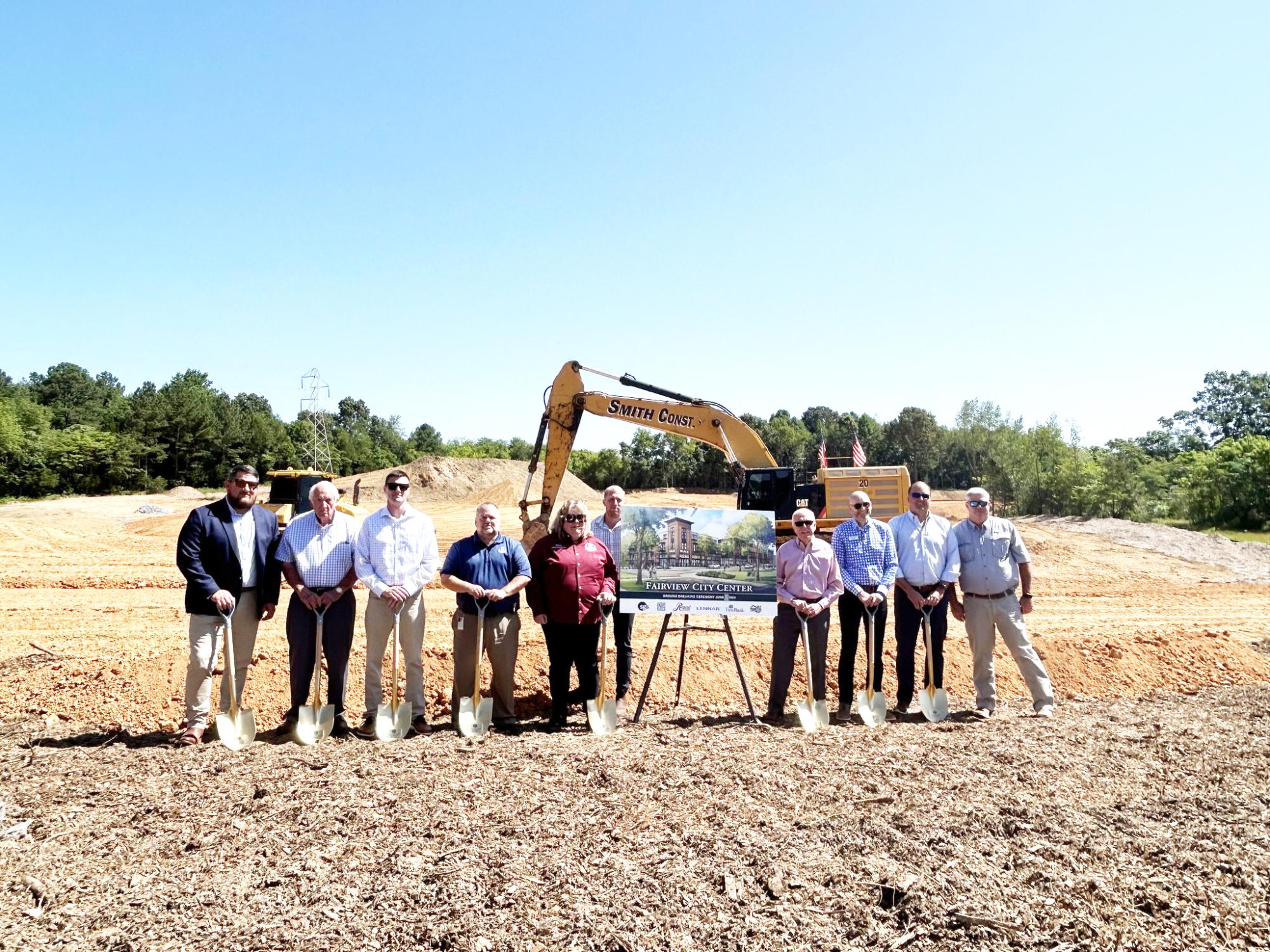 Fairview breaks ground on new city center development | Tennessee Town ...