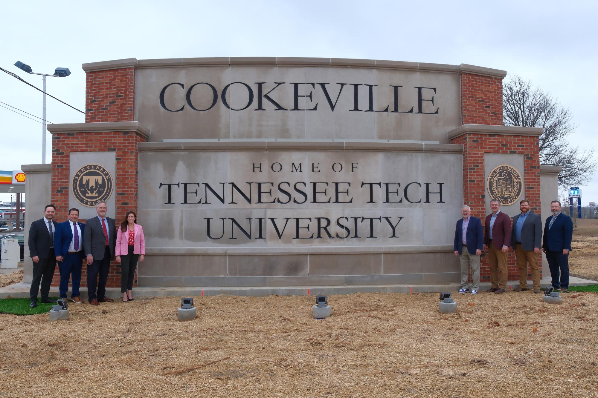 Cookeville unveils on new gateway signage | Tennessee Town & City ...