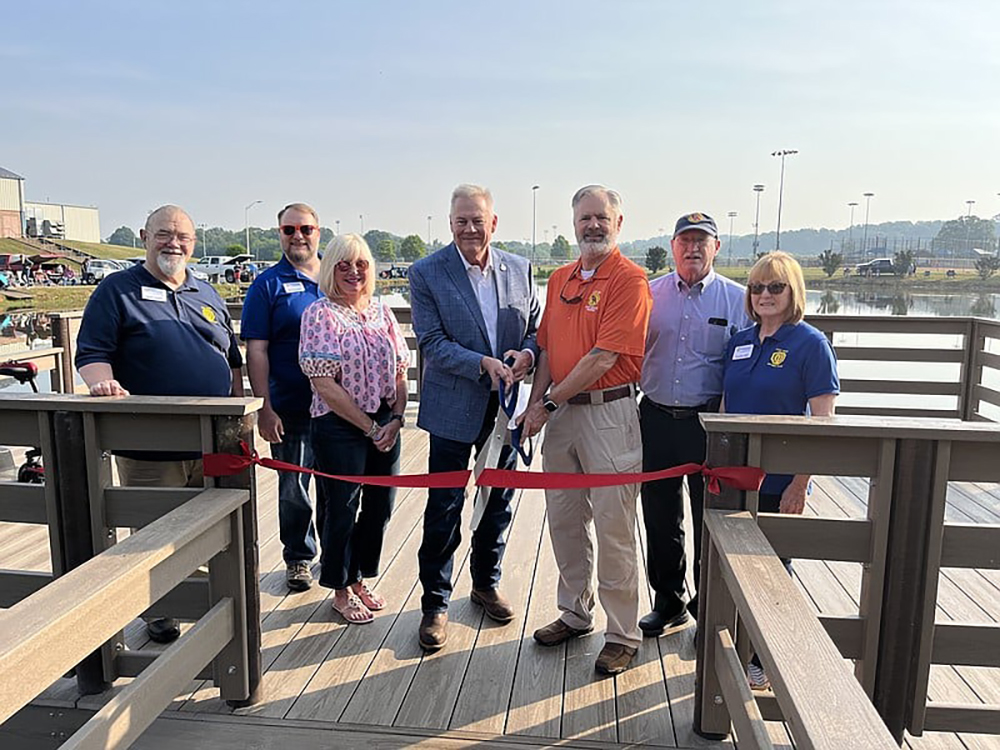 East Ridge cuts ribbon on Camp Jordan fishing bridge | Tennessee Town ...