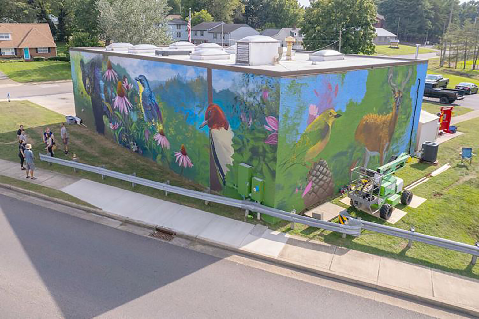 Johnson City unveils nature-inspired mural | Tennessee Town & City ...