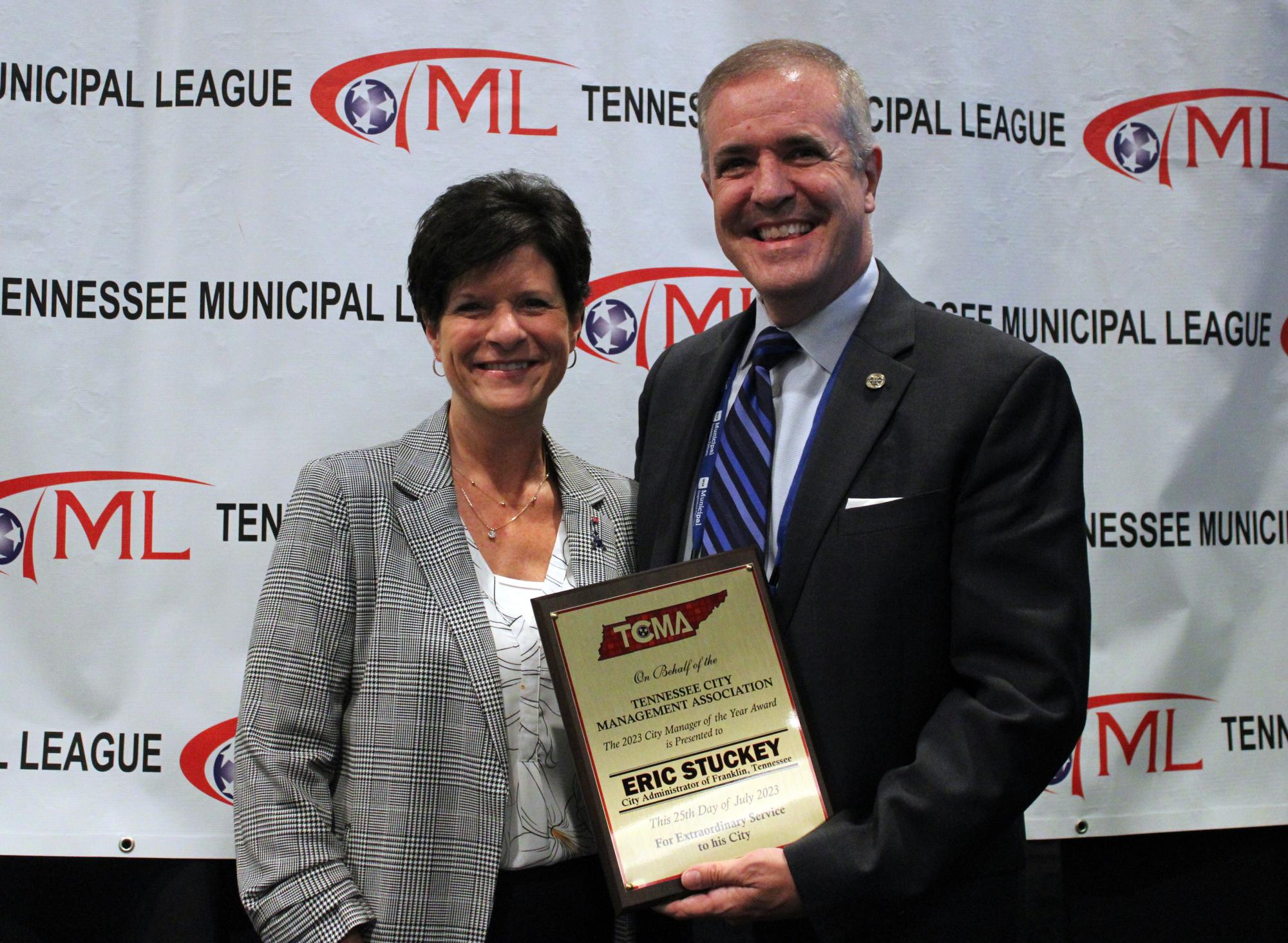 Franklin's Eric Stuckey named TCMA City Manager of the Year | Tennessee ...
