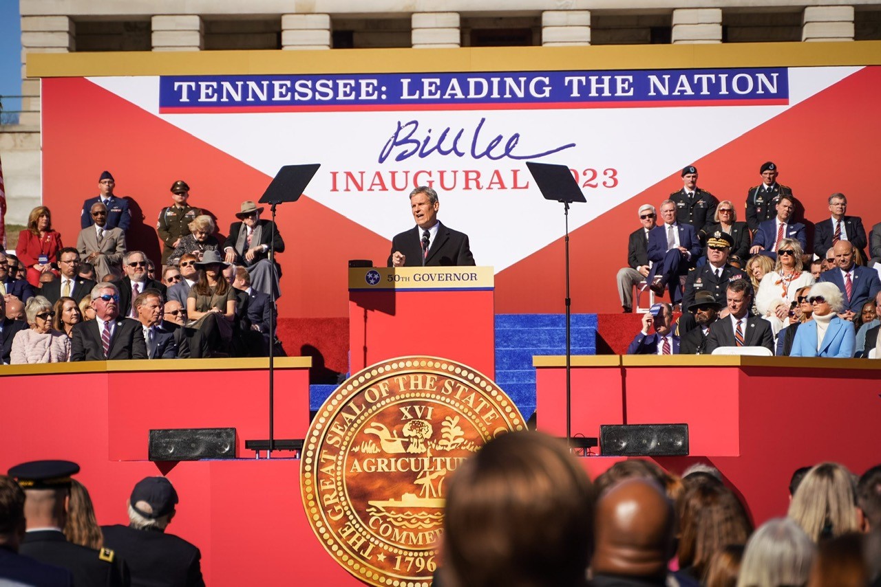 Gov. Bill Lee delivers second inaugural speech | Tennessee Town & City ...