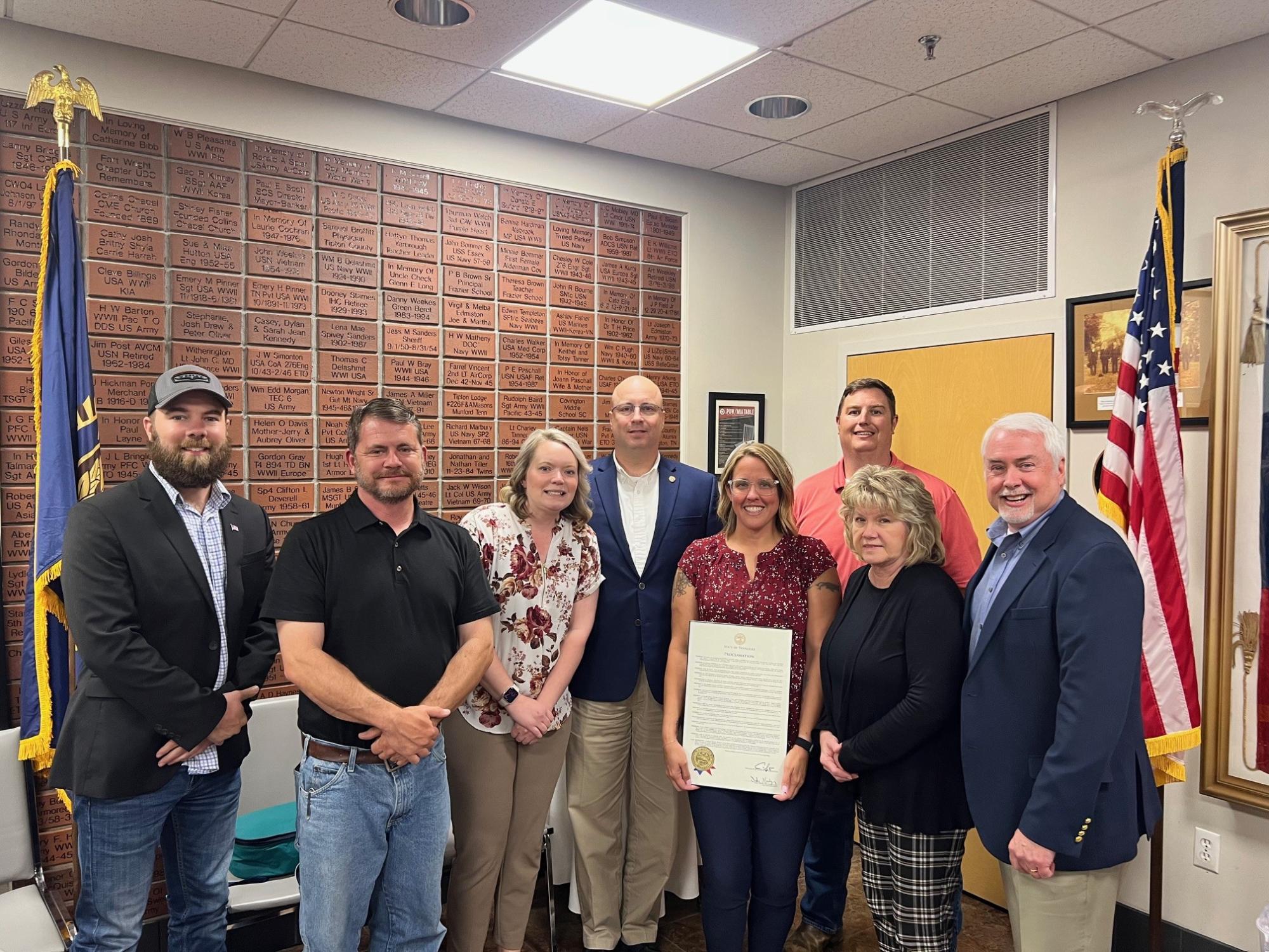 Atoka's Ganser selected as Veteran of the Month | Tennessee Town & City ...